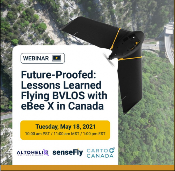 Authorized Distributor of Sensefly and Parrot Drones – CartoCanada